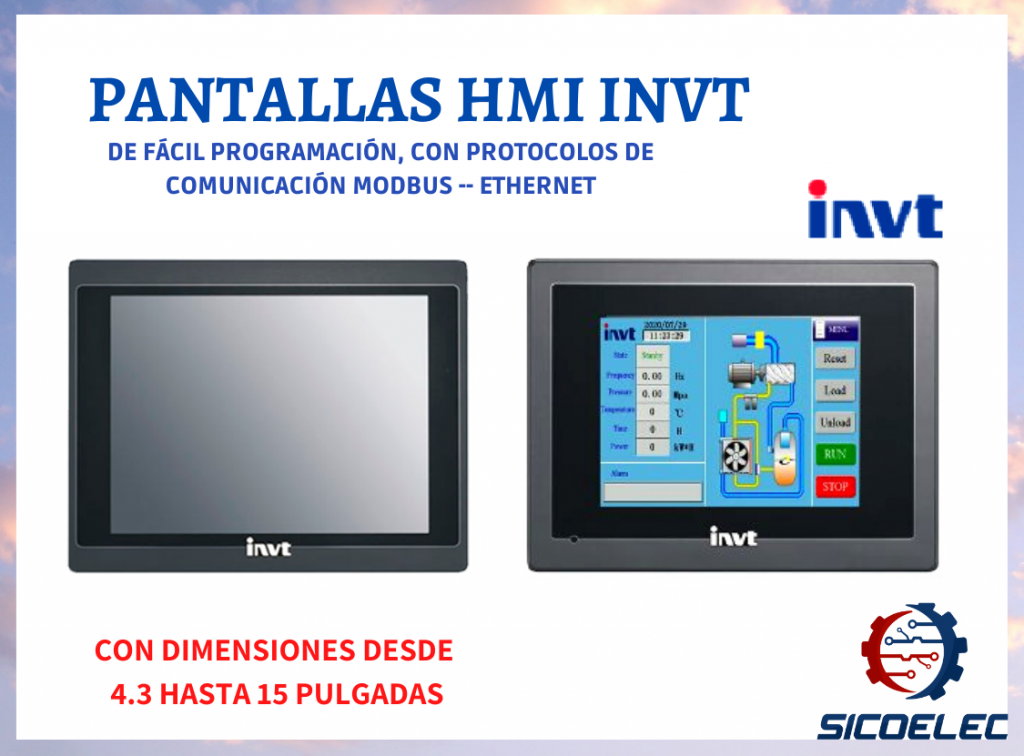 HMI´s INVT – SICOELEC